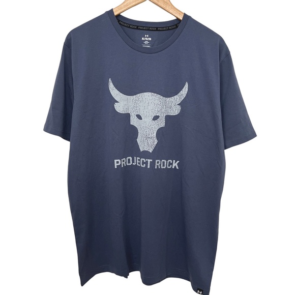 Under Armour | Shirts | Nwt Project Rock Mens Brahma Bull Short Sleeve ...
